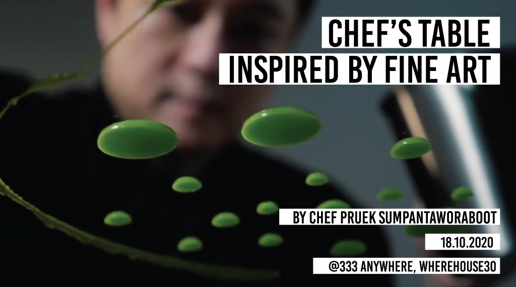 Chef’s Table Inspired by Fine Art – WAREHOUSE 30